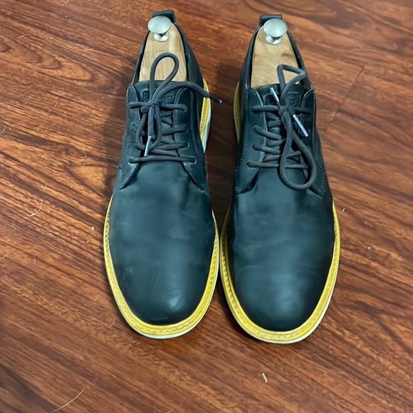 Clae | Shoes | Clae Hybrid Dress Shoe Sneakers Vibram Dark Navy Blue ...